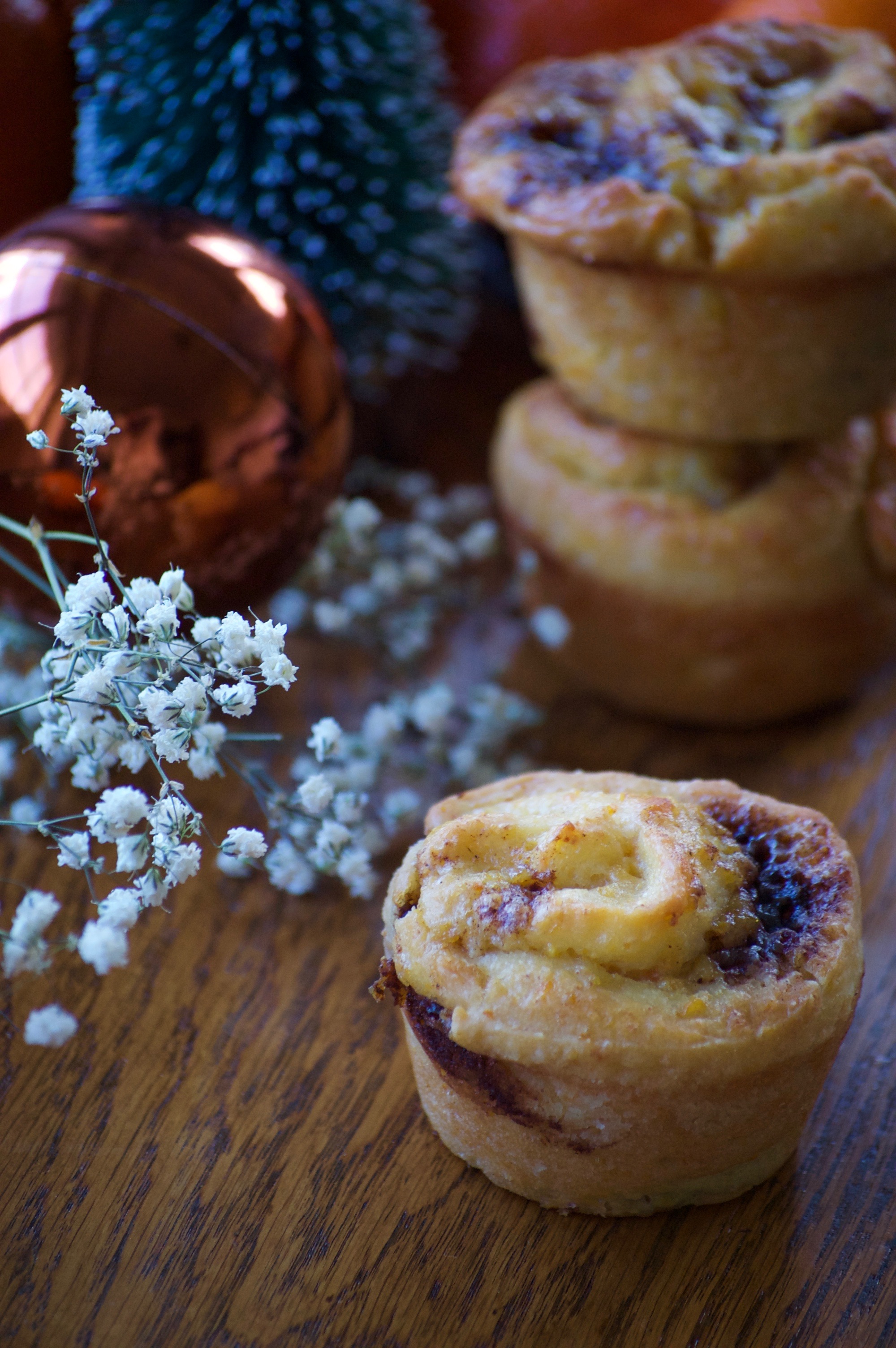 ROULÉS À L’ORANGE ET À LA CANNELLE